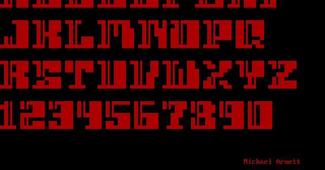 Ansi Font