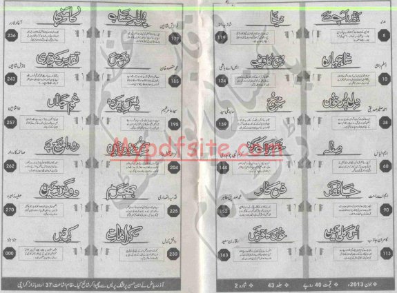 Dosheeza Digest January 2002 | Free Urdu Books Downloading, Islamic ...