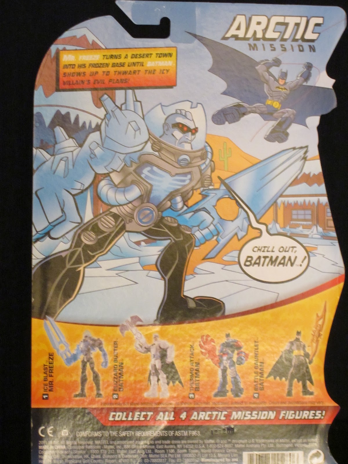 The Toyseum: Batman Power Attack - Ice Blast Mr. Freeze