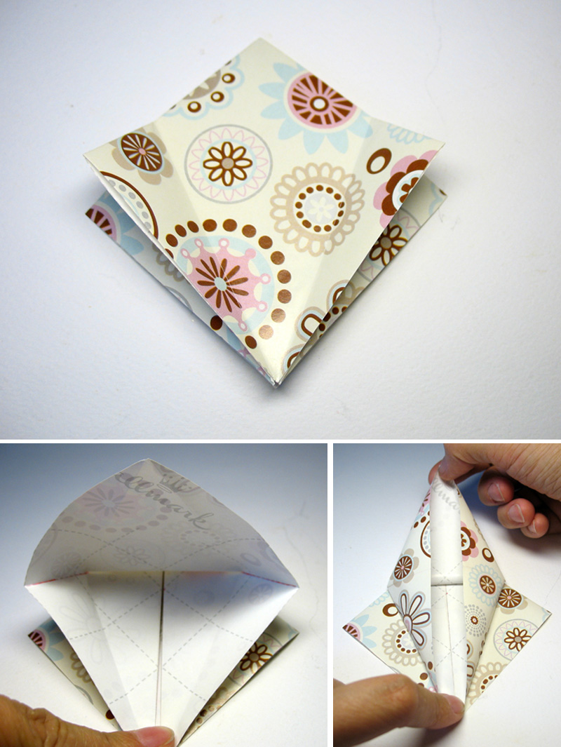 Arabela: Cum sa faci un cocor origami