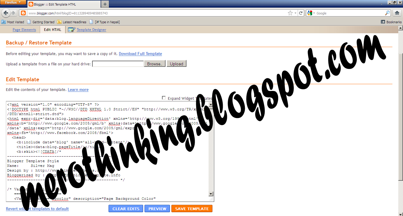 My Thinking How To Change Template In Blogger my-thinking-how-to-change-template-in-blogger