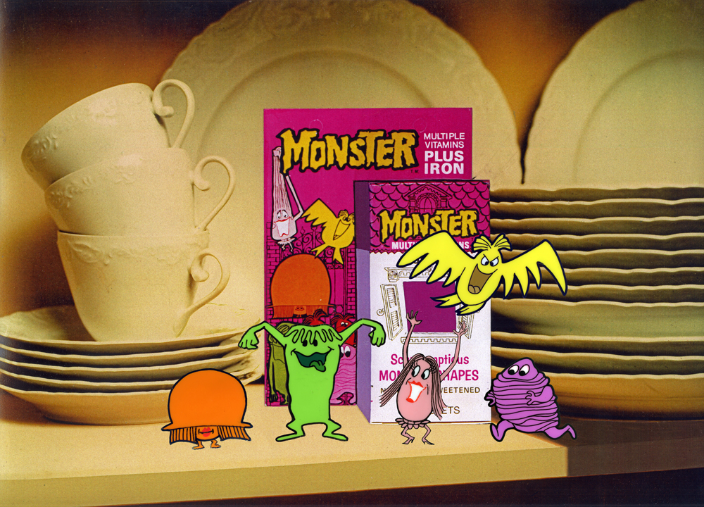 Neato Coolville: AT LAST! THE LONG LOST MONSTER VITAMINS COMMERCIAL ...
