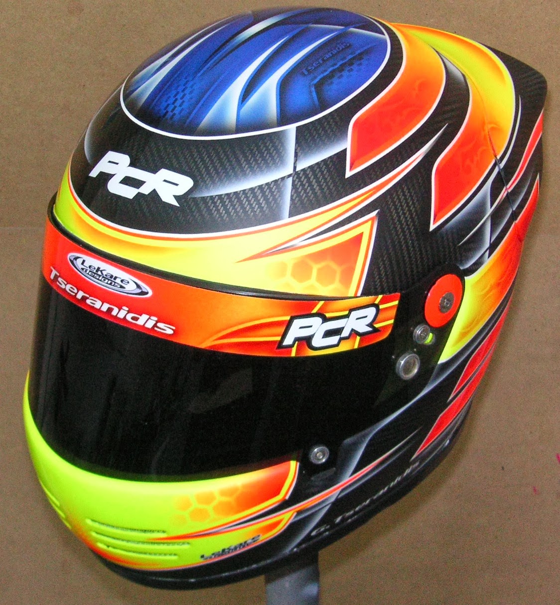 LeKare helmets designs: KART racing helmets