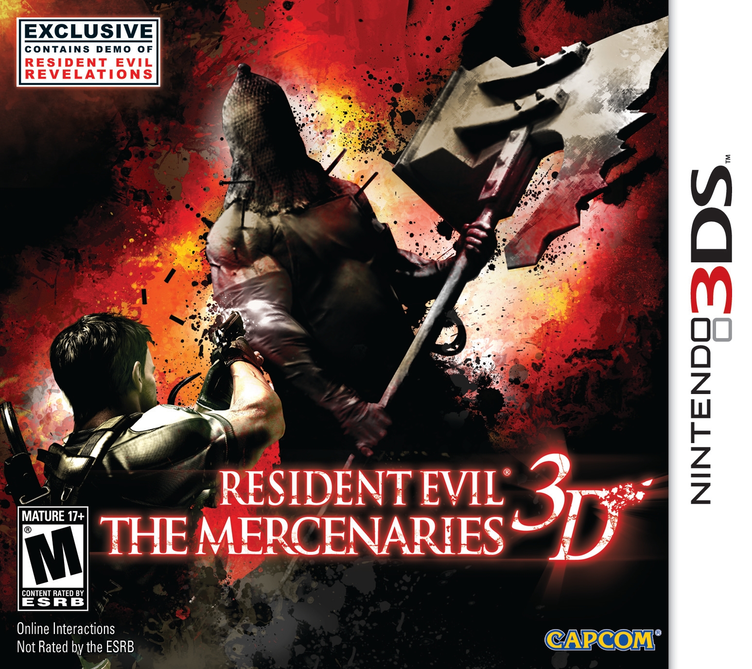 Cias Para 3DS Resident Evil The Mercernaries 3D