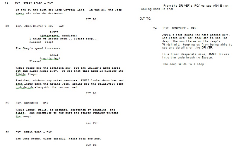 Greg5295: Film Script Style Models