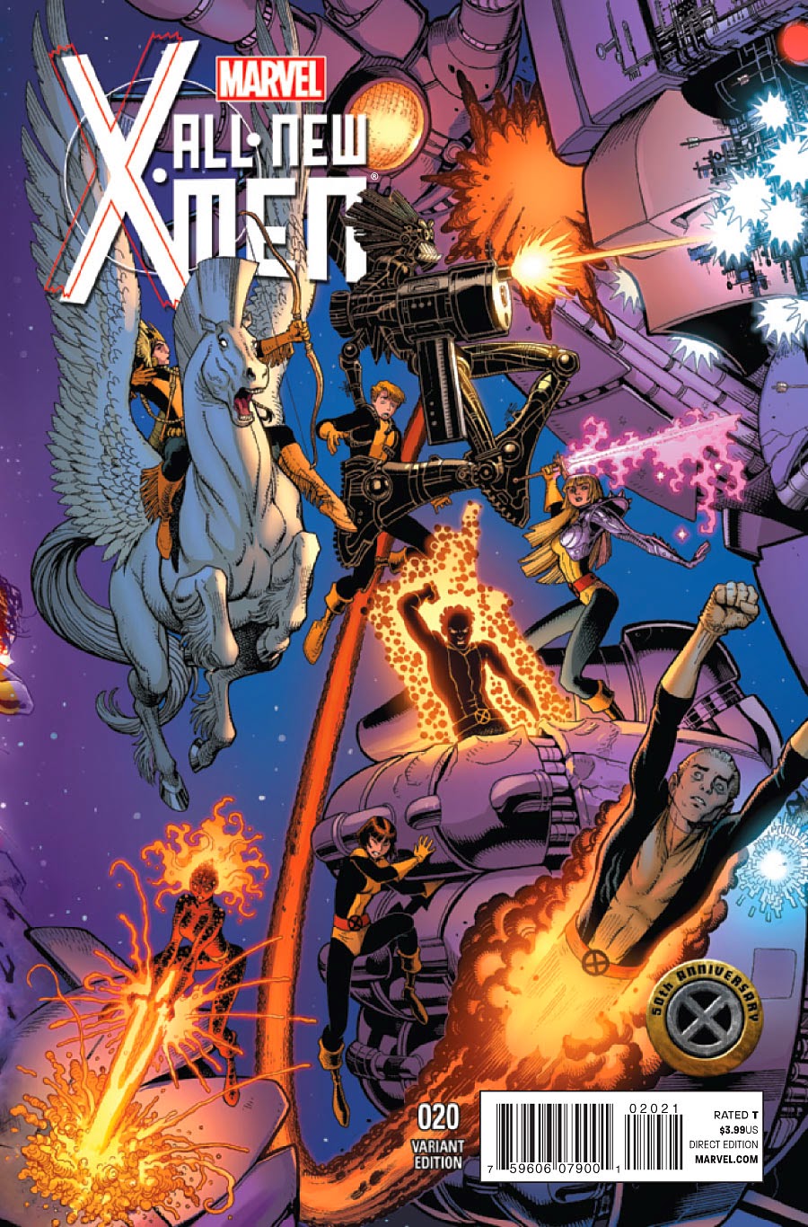 Marvel Comics of the 1980s: X-Men 50th Anniversary Variant Covers
