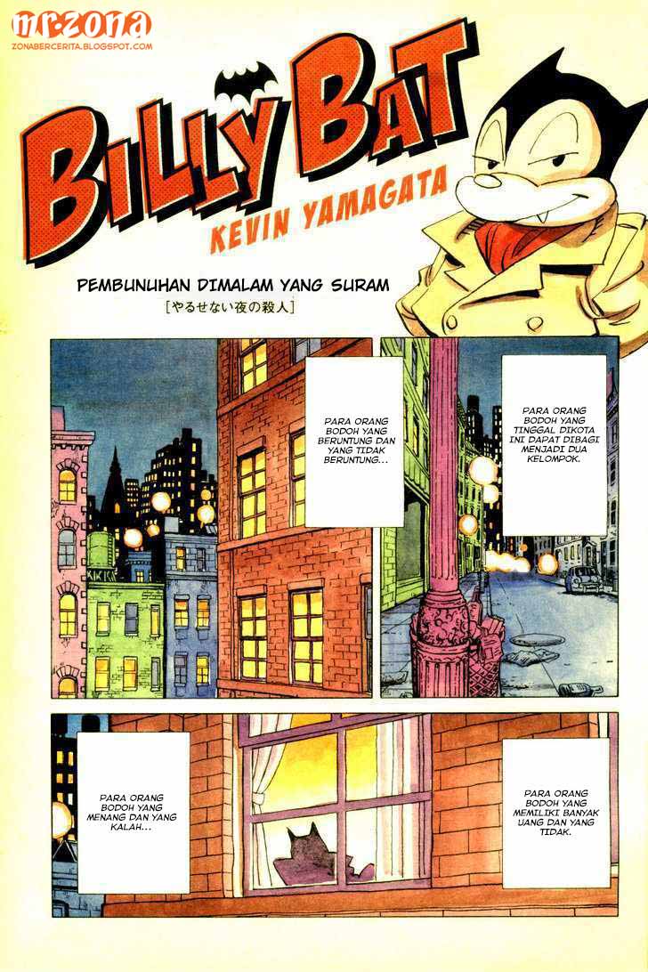 Billy Bat Chapter 1