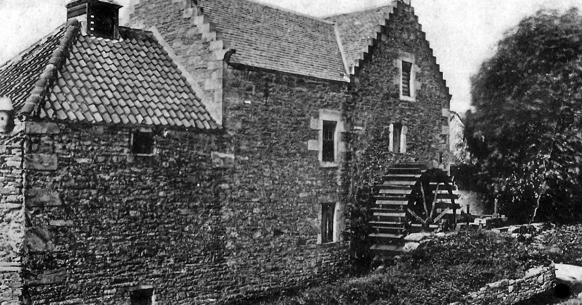 Tour Scotland: Old Travel Blog Photograph Mill Bridge Of Allan Scotland