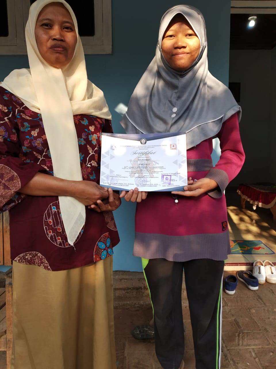 Siti Rohmah, Peraih Medali Perunggu Olimpiade Matematika Internasional ...