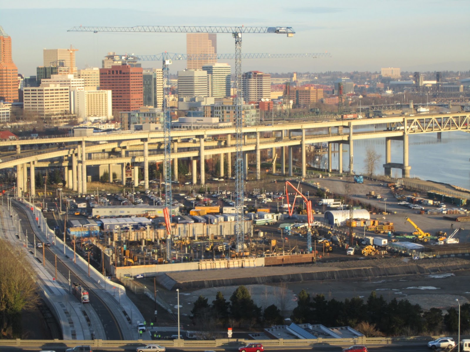 South Waterfront blog: Gibbs & OHSU construction round-up