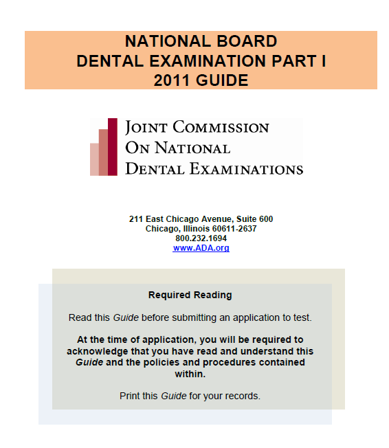 NBDE Dental Exam Part 1 Guide | DentaKnox Library