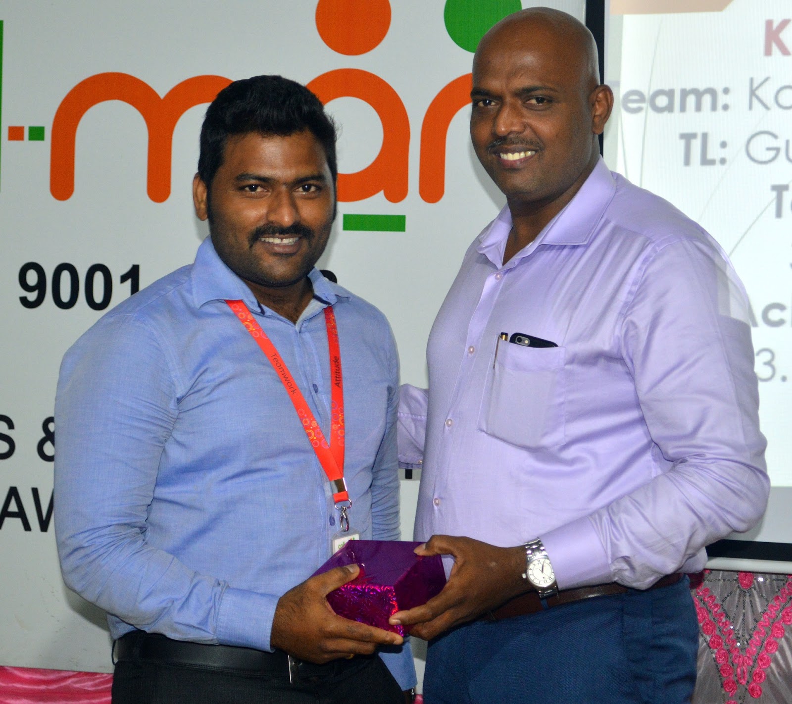 COLLMAN SERVICES REWARDS & RECOGNITION AWARDS - OCTOBER 2018