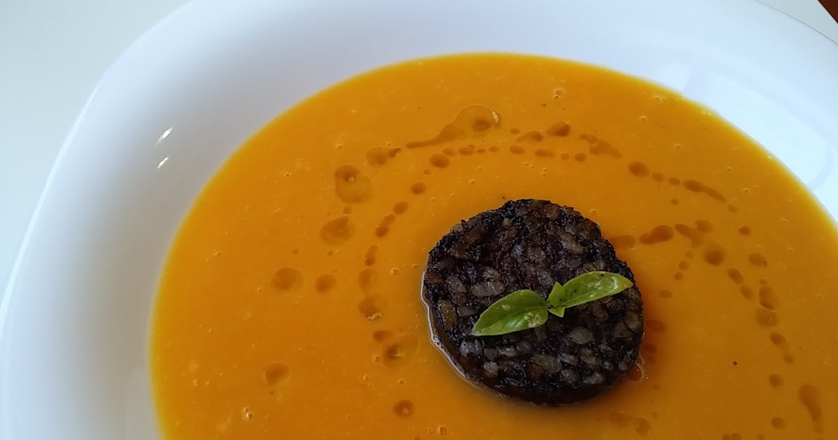 Las Recetas De Mi Cocina: Puré de calabaza con morcilla