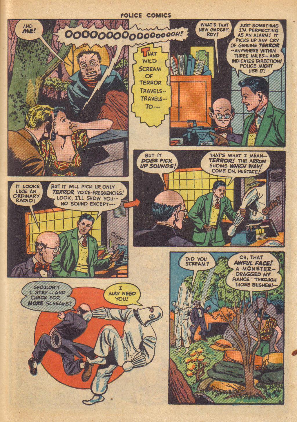 Four-Color Shadows: The Human Bomb-Paul Gustavson-1944