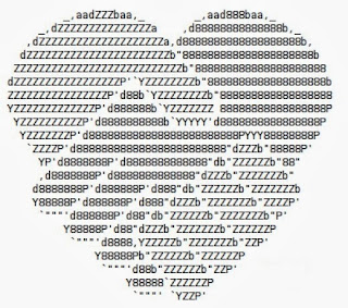 Facebook ascii art love - TatoClub