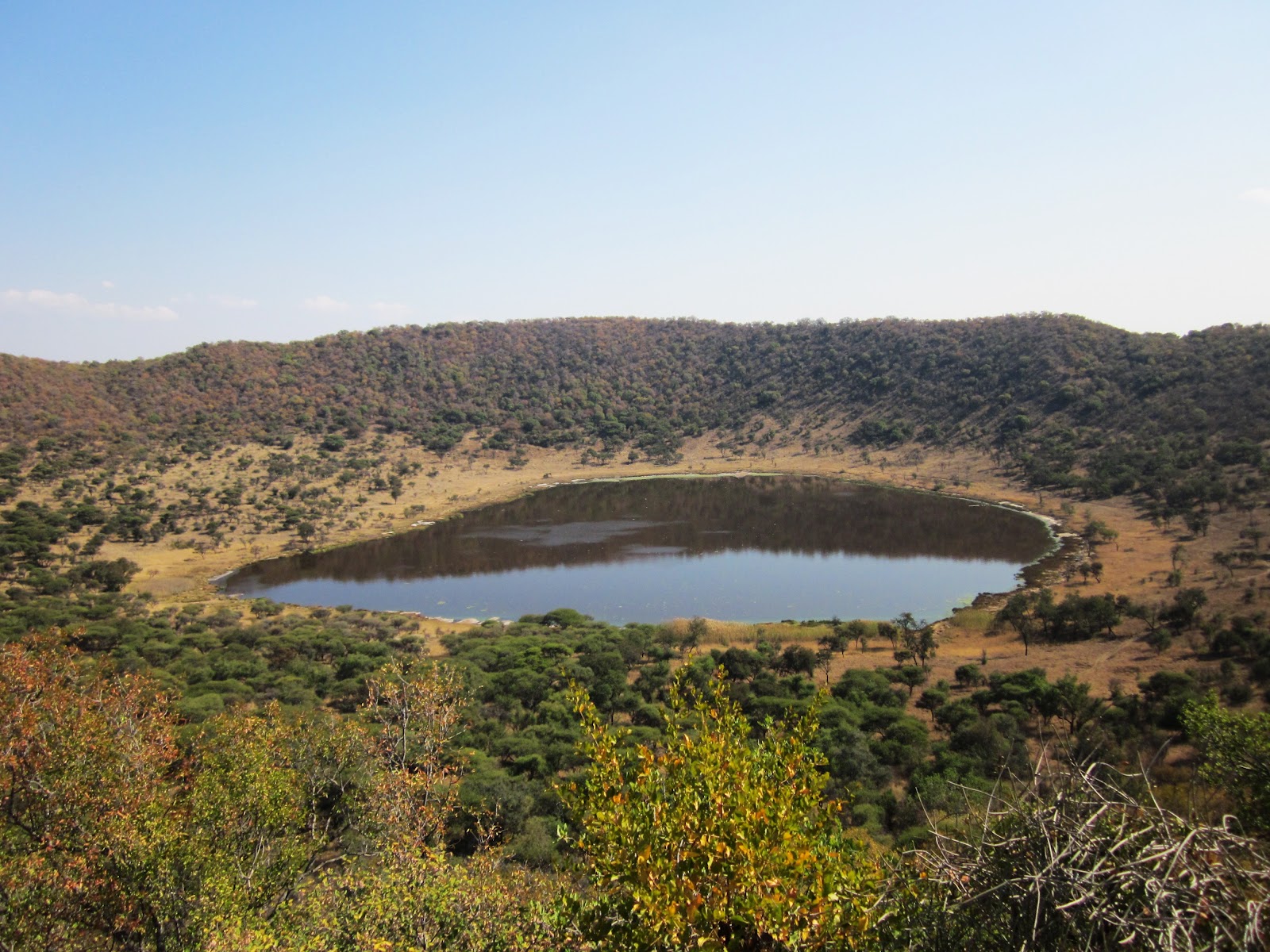 BEAUTY OF NATURE: Tswaing meteorite crater
