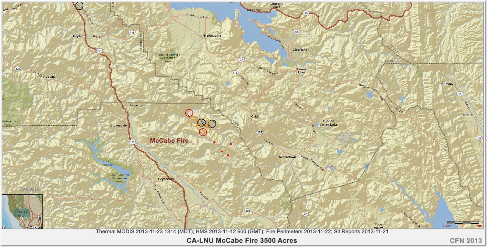 CFN - CALIFORNIA FIRE NEWS - CAL FIRE NEWS : 11/1/13