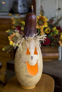 C & C Furnishings: Hand Carved, Lighted Gourds