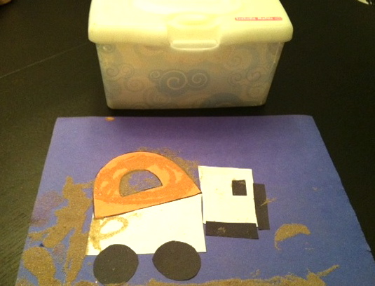 momstown Winnipeg: Alphabet Craft: D is for Dump Truck