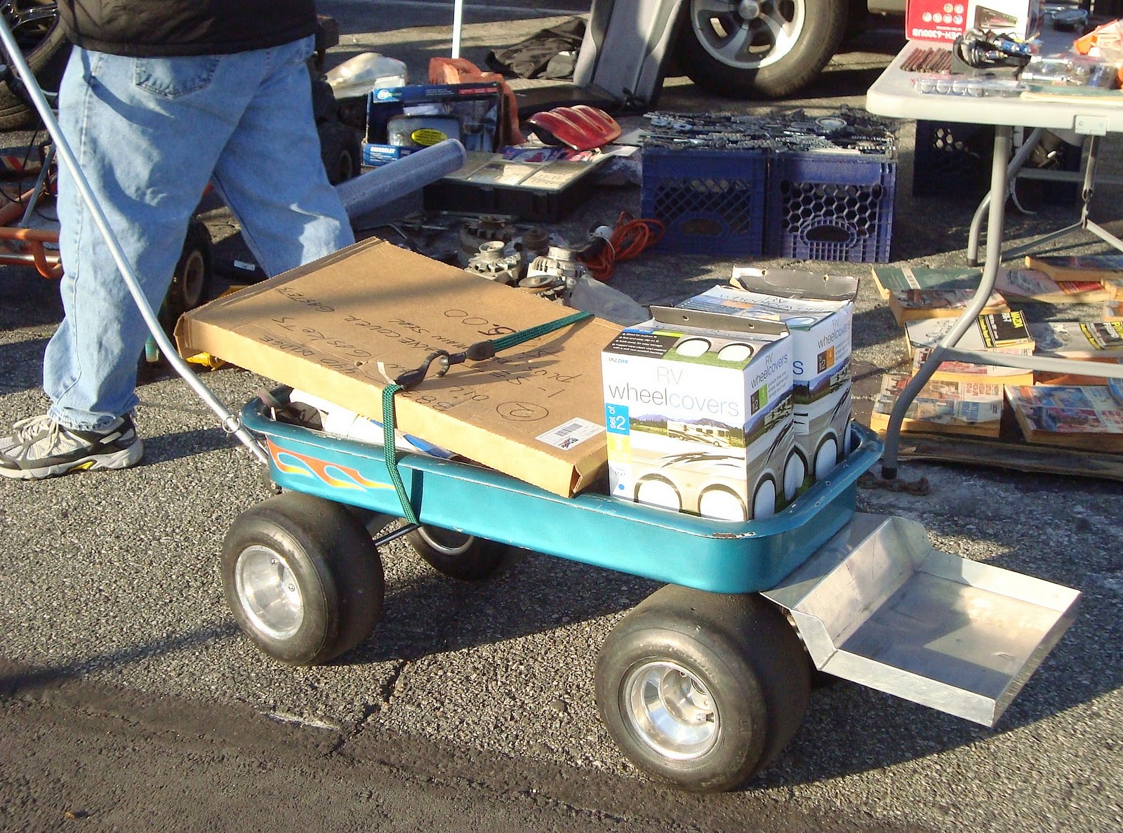 The Hot Rod Disorder™: Swap Meet Wagons --Oh How I Hate Them!