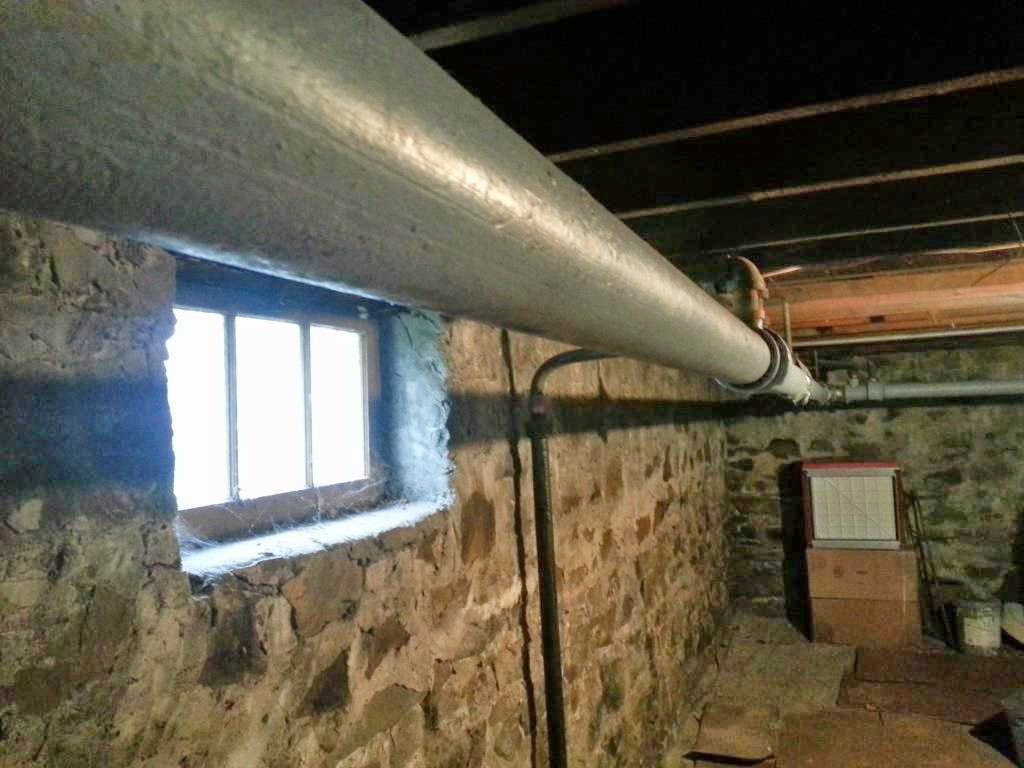 Ogden Insights: Old Home Basements: Removing Steam Boiler Pipes