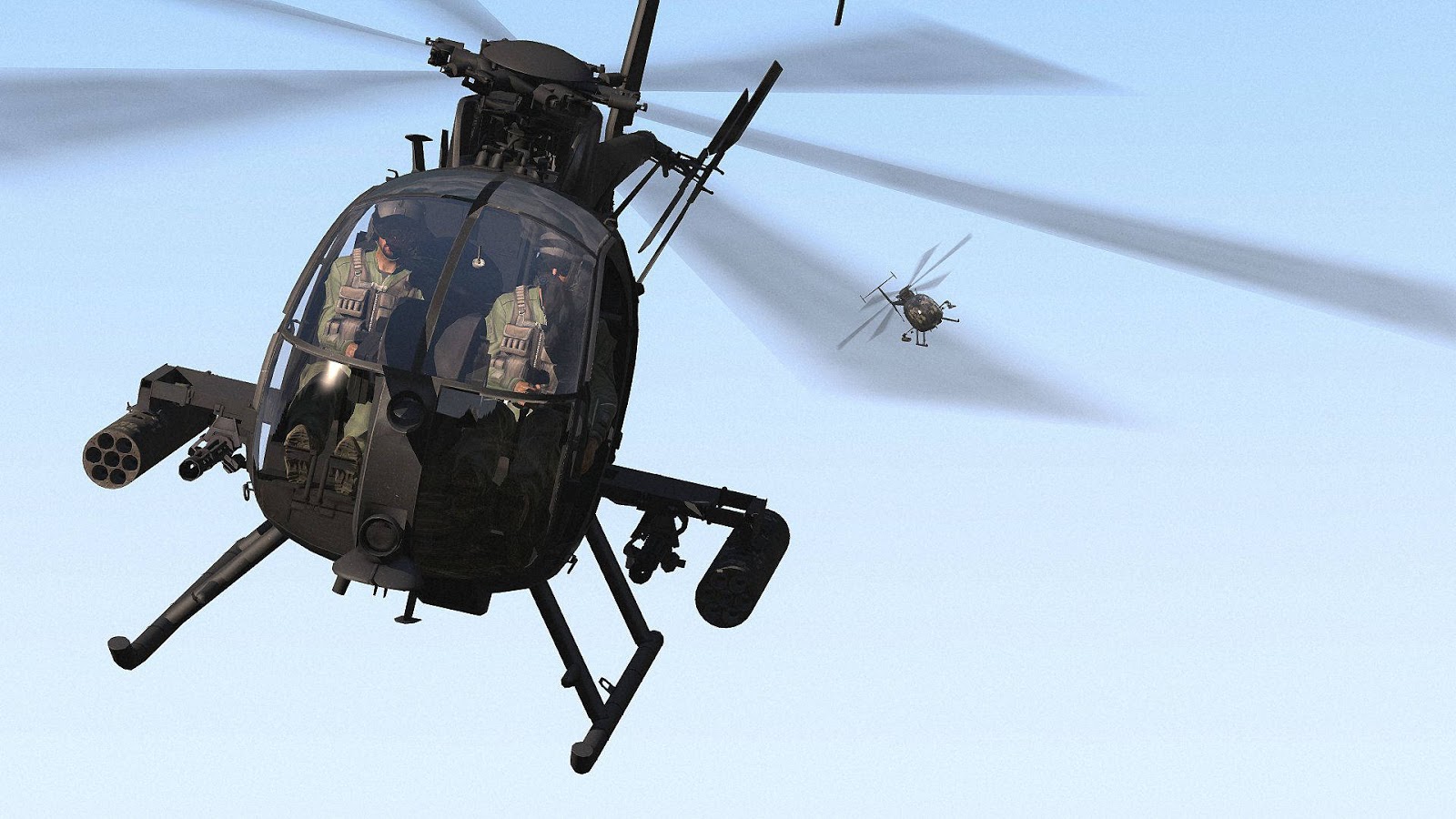 Arma 3 に最も正確な A/MH-6 ヘリコプターを実装の Mission Enhanced Little Bird MOD | 弱者の ...