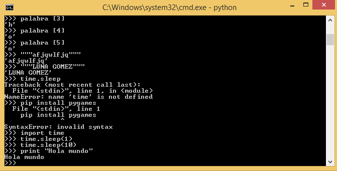 ISC Daniel Luna Gómez: Utilizando CMD Python y PyCharm.
