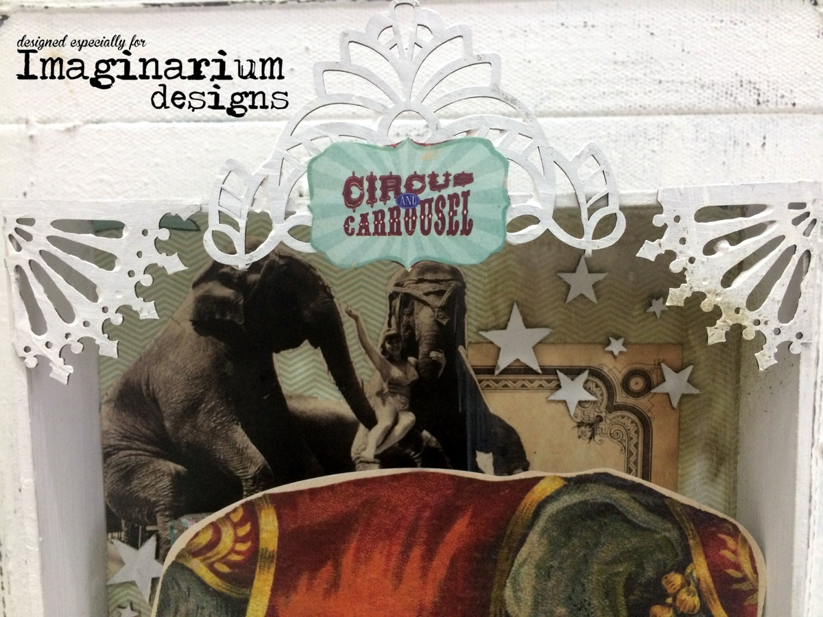 Imaginarium Designs: Vintage Circus Shadow Boxes