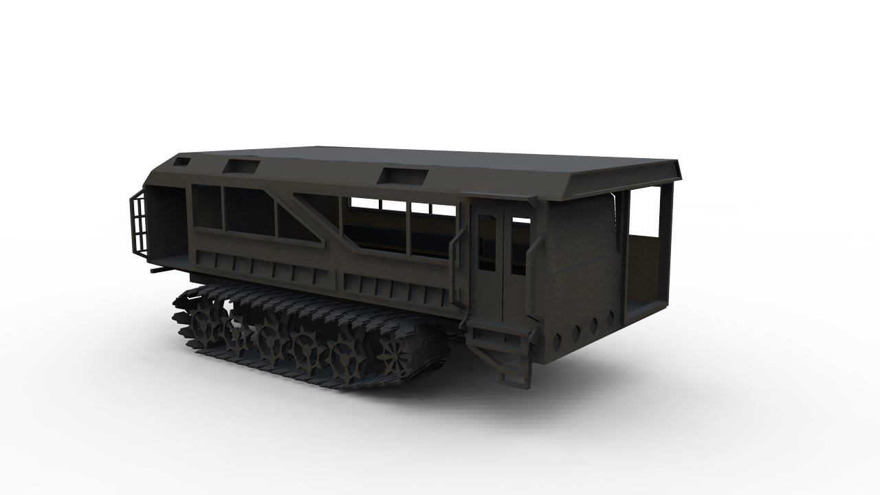 Evan Hiltz - 3D Generalist: Post-Apocalyptic Bus Concept