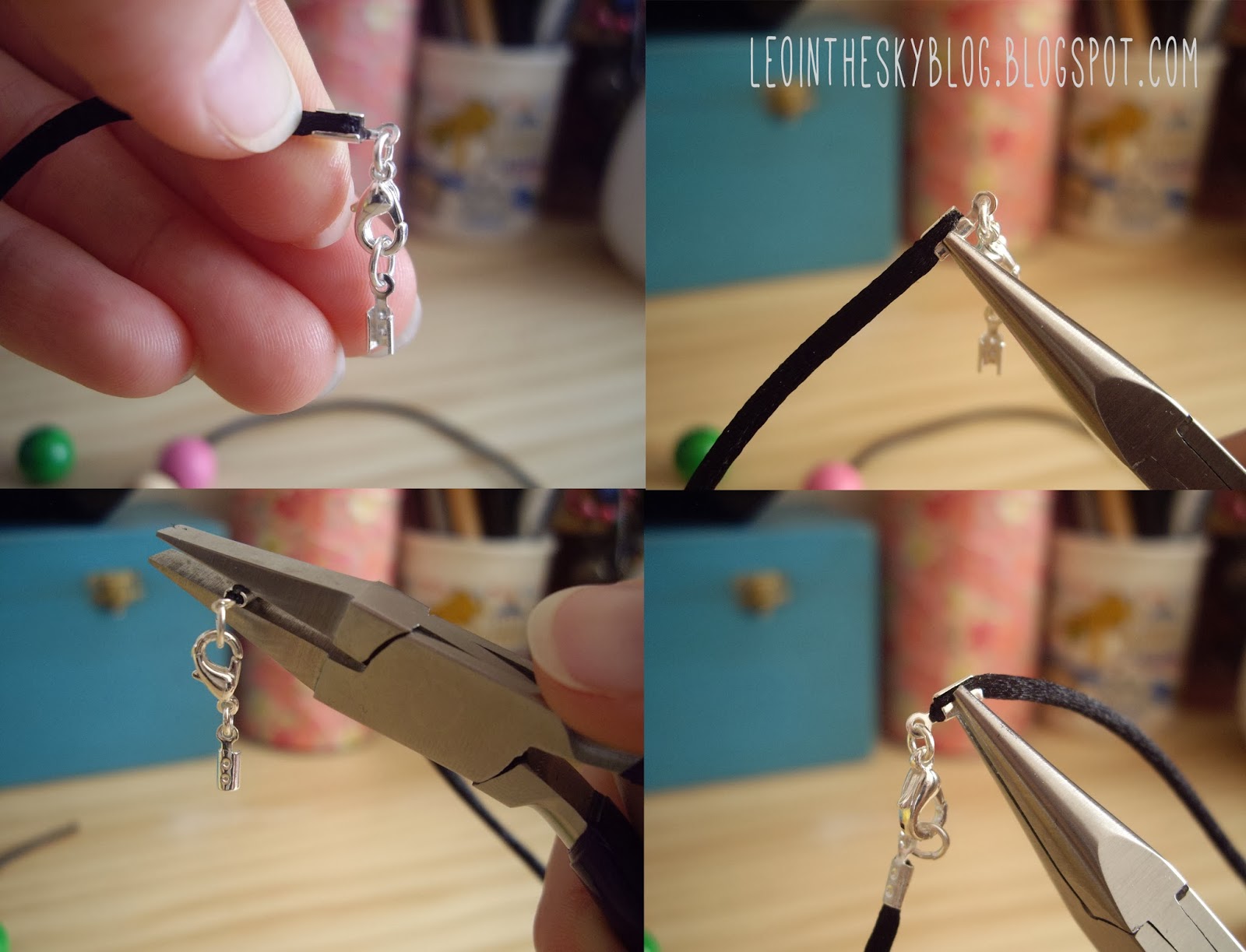 Leo in the Sky: Cómo poner un broche en un cordón
