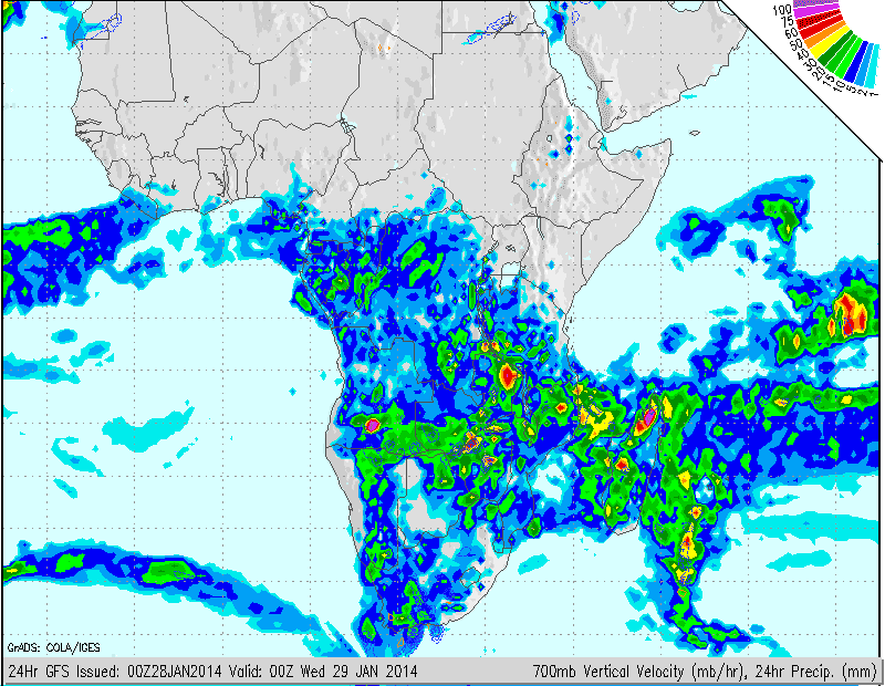 Mossel Bay Weather Observation, South Africa : Update 1: Meduim to ...