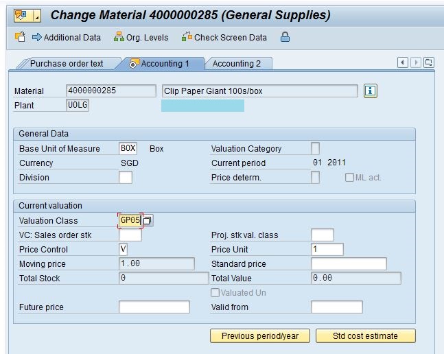 ABAP Mania: User-exit to verify Valuation Class in MM02