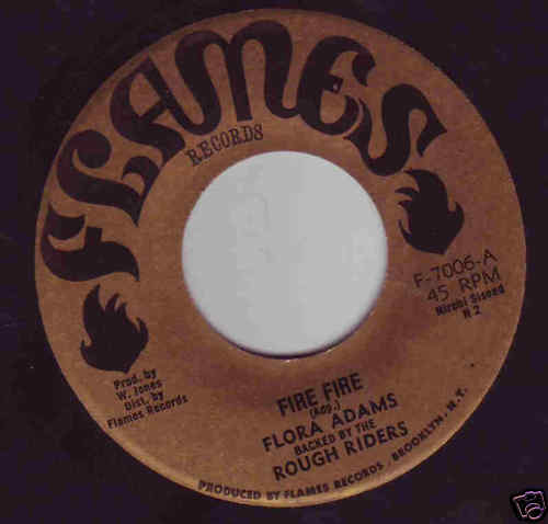 Rasta Reggae Music: Flora Adams - Fire Fire + Version