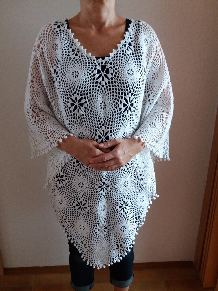 EmmHouse: Summer poncho– full written pattern, charts