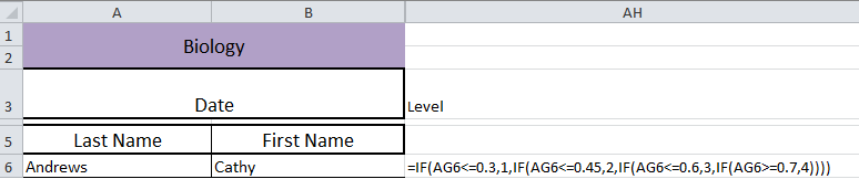 Excel for Educators: Moving Points to Percentages
