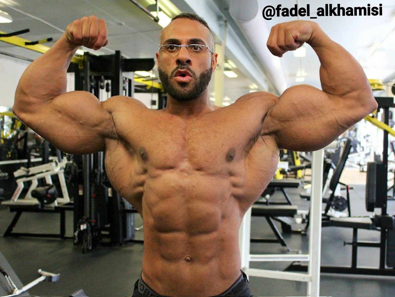 Muscle Lover: Iraqi bodybuilder Fadel Alkhamisi