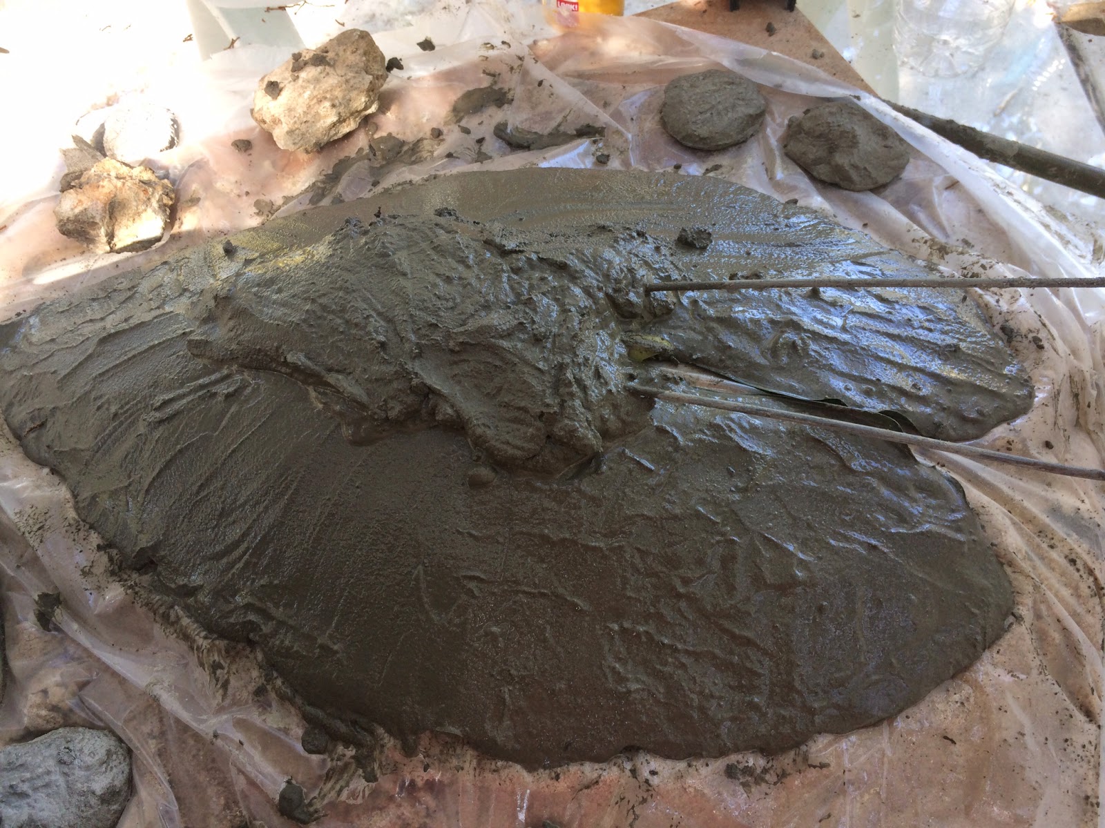 Garden AHHH: Elephant Ear Leaf Casting