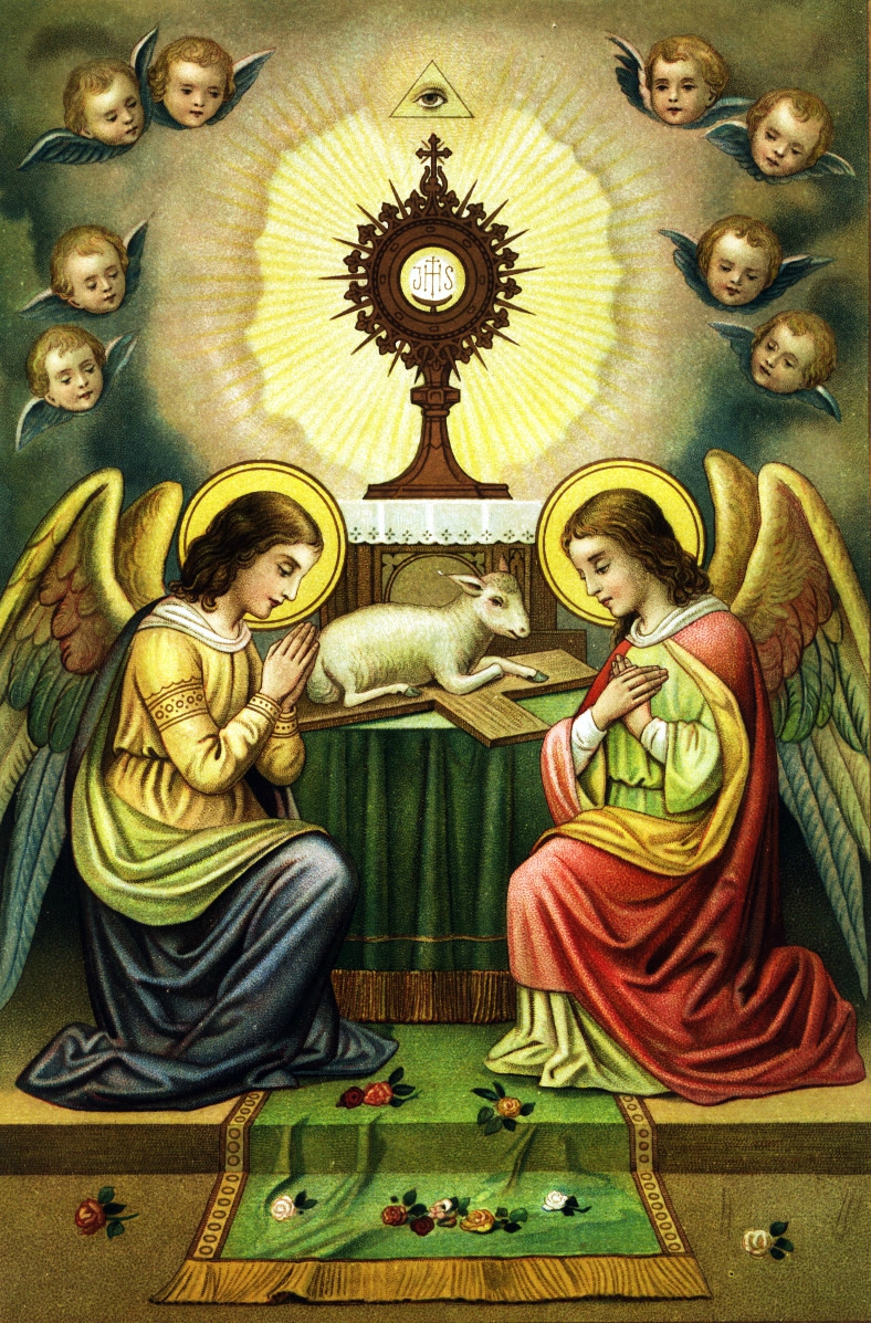 Niños Eucarísticos Adoradores del Santísimo Sacramento: "Los ángeles"