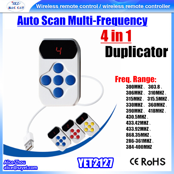 YET REMOTE15 alice zhou: Auto Scan Muliti-Frequency 433 315 868 4 in 1 ...