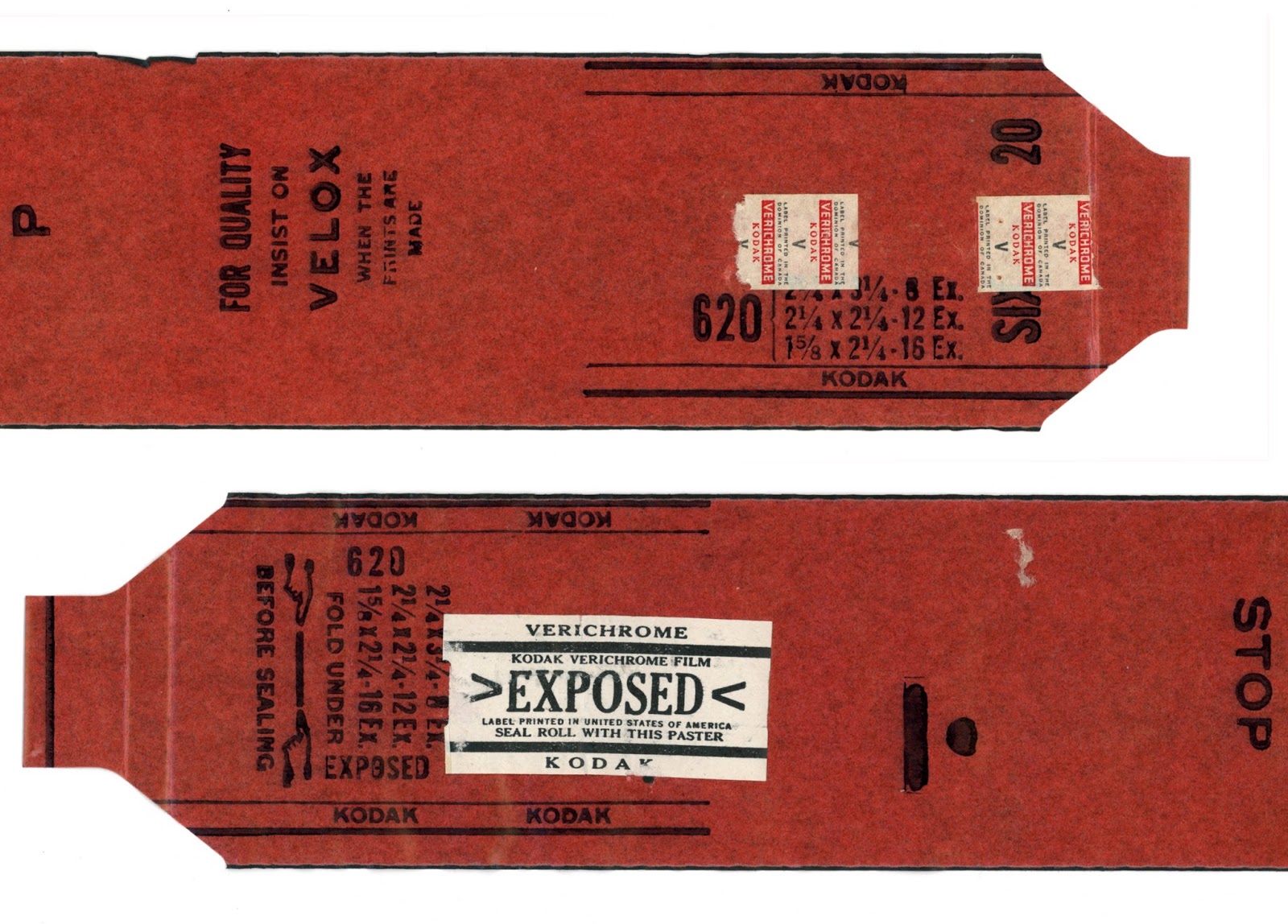 Photo-Analogue: Kodak Verichrome and the naming of photographic emulsions