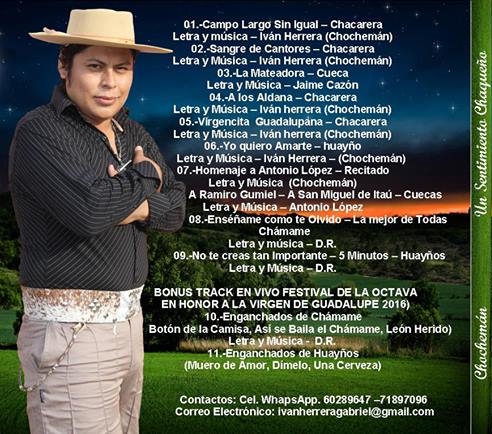 FOLKLORE DEL SUR DE BOLIVIA: CHOCHEMAN - un sentimiento chaqueño