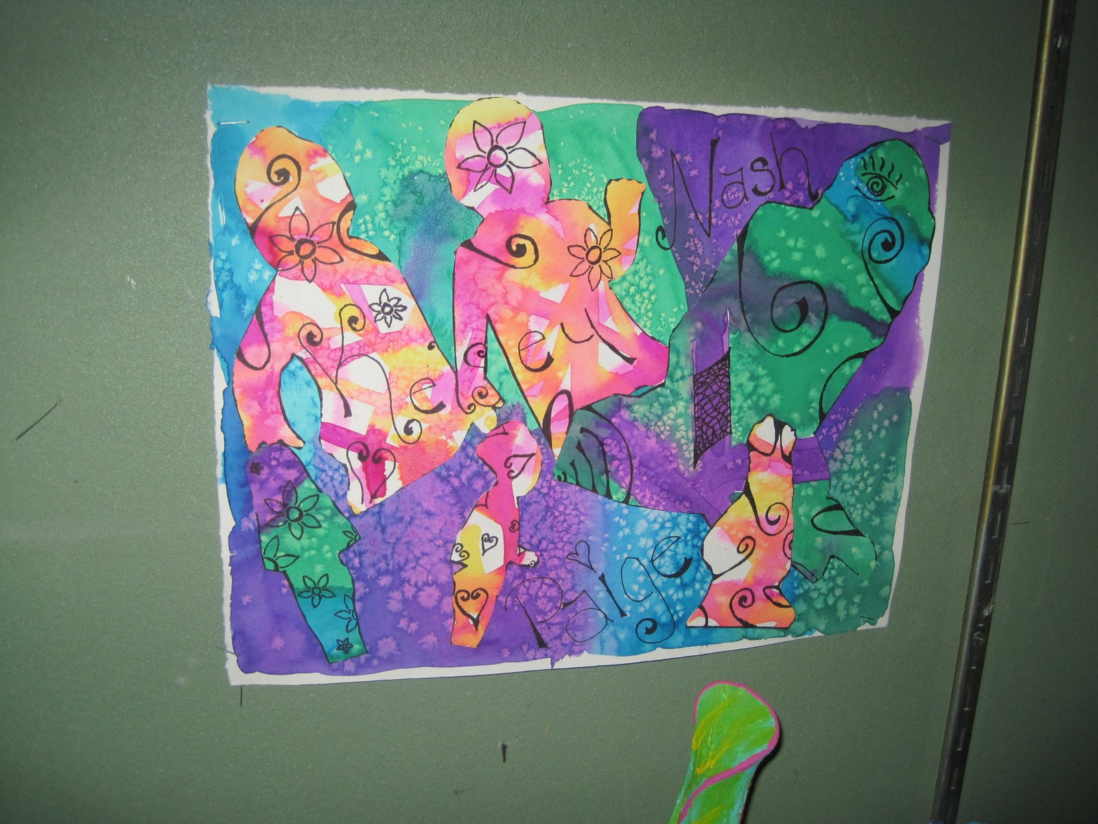 Art Warriors: Other projects in Mrs. Hussey's and Mrs. Crump's class