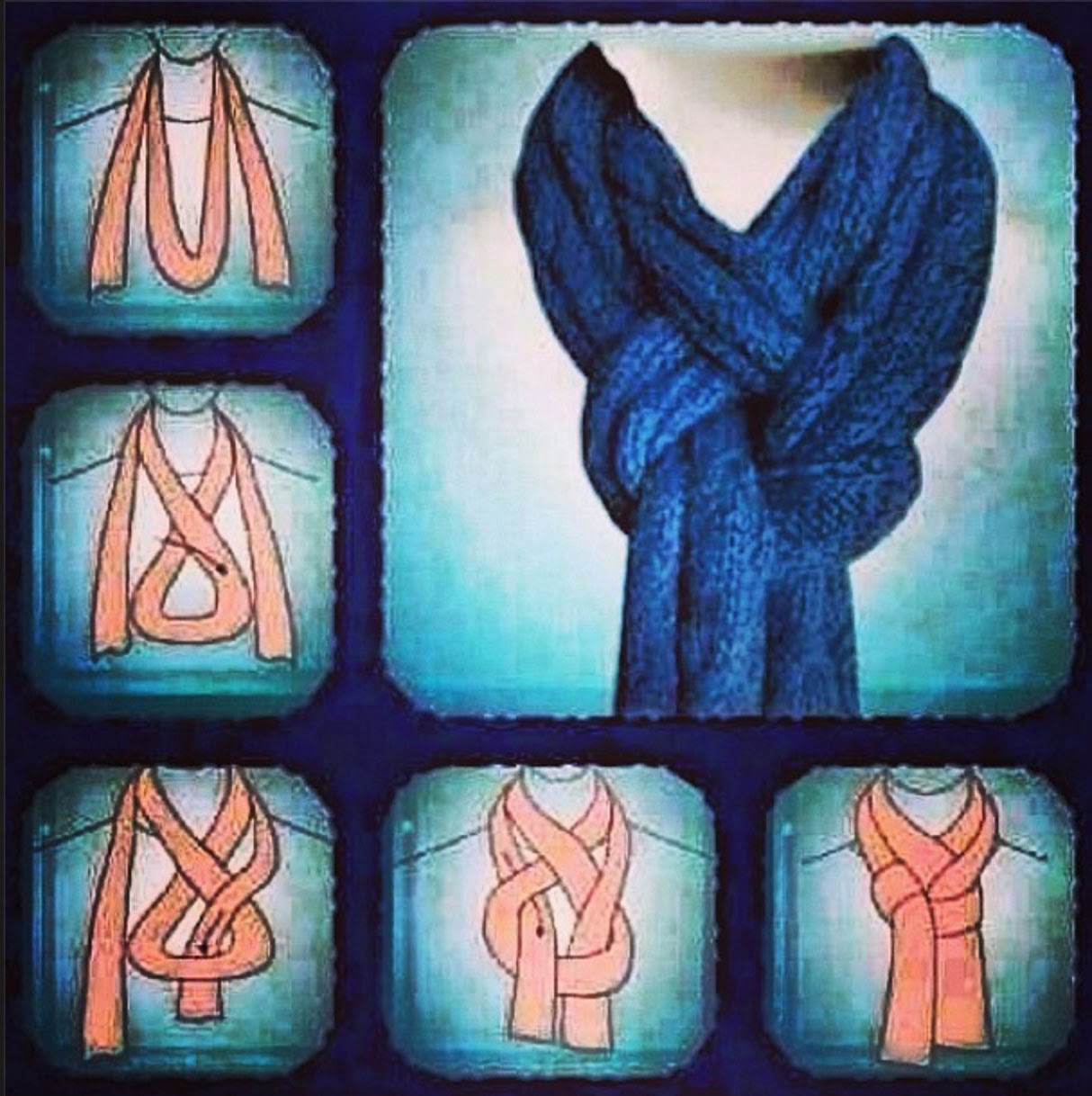 Chic Cache's blog: Chic & Creative Ways To Tie a Scarf