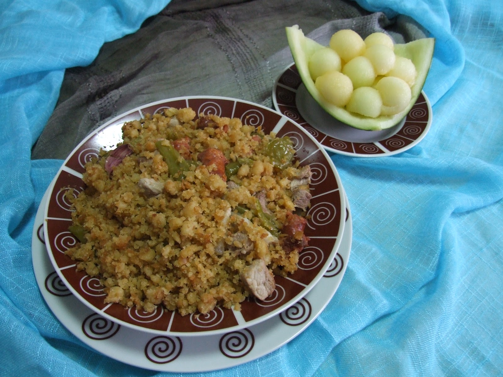 MIGAS CON MELÓN
