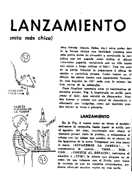 Cohete y torre de lanzamiento