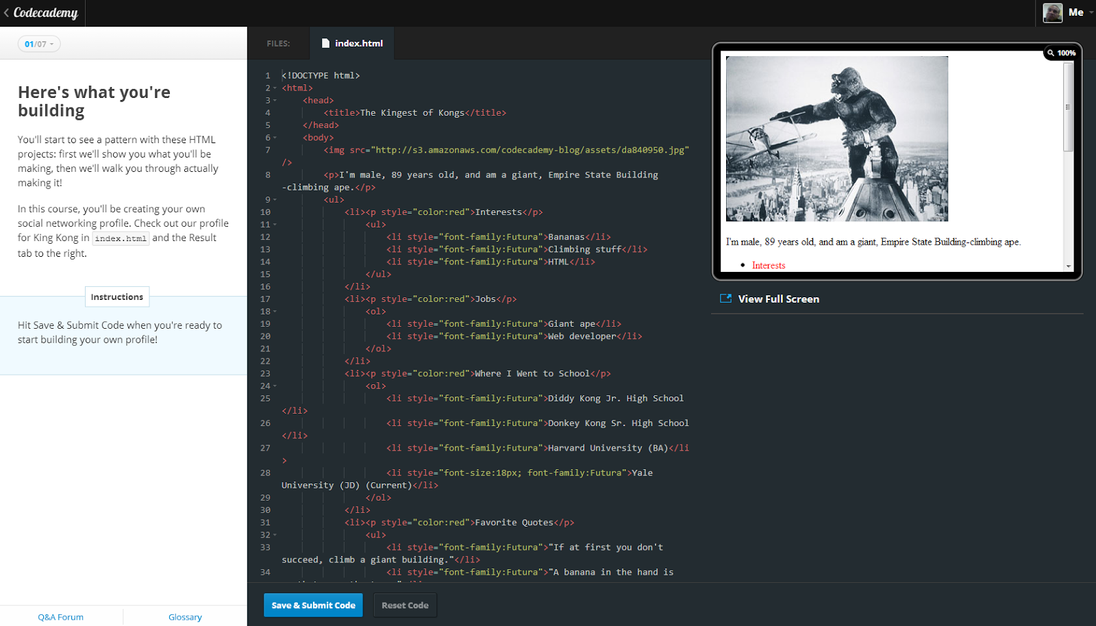 technick | tips for the rest of us: Codeacademy - making coding fun and ...