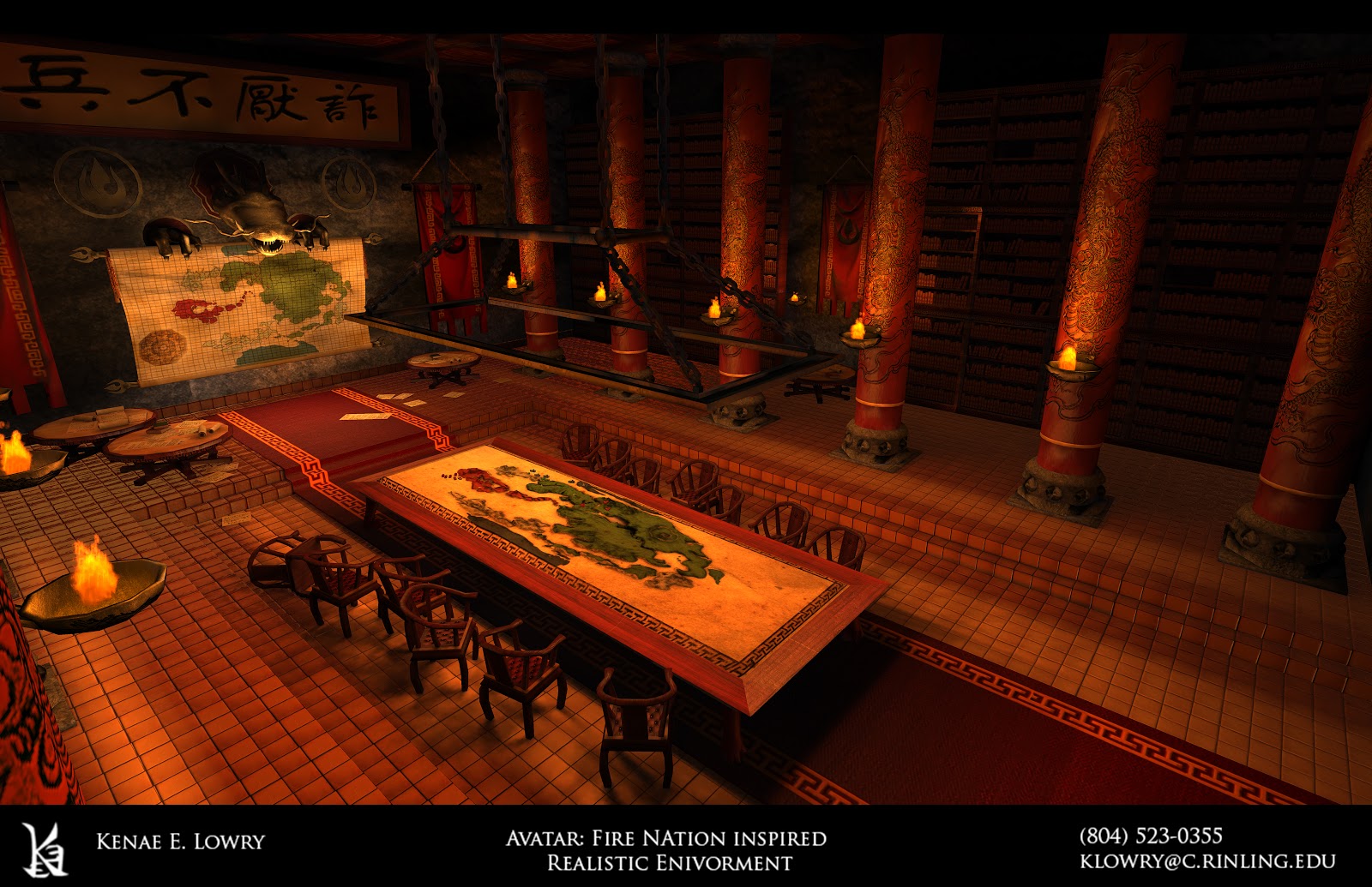 Kenae Lowry's Game Art and Design Blog: Realistic Reveal - Fire Nation ...