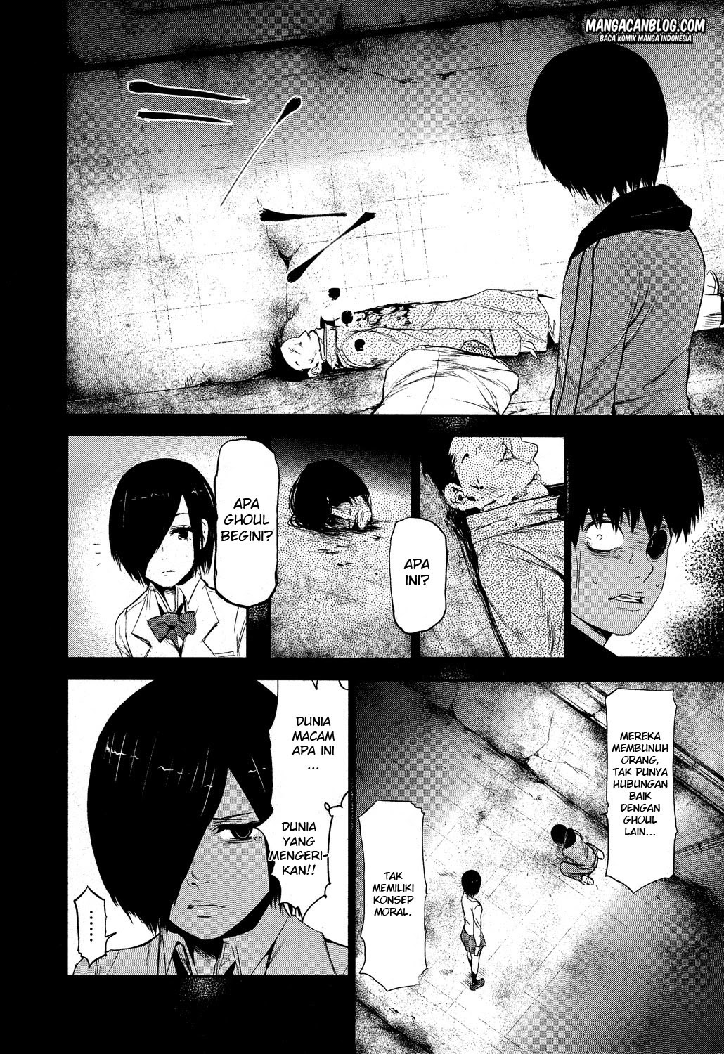 Tokyo Ghoul Chapter 5 Feeding Ground | Komik bhs Indonesia