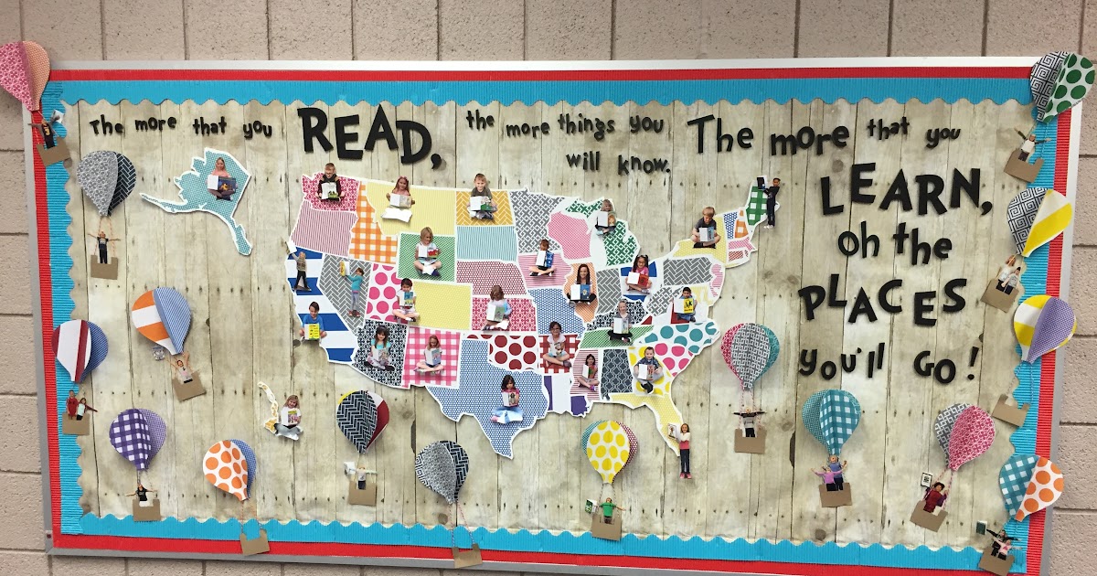 A Joyful Girl...: Read Across America Bulletin Board!
