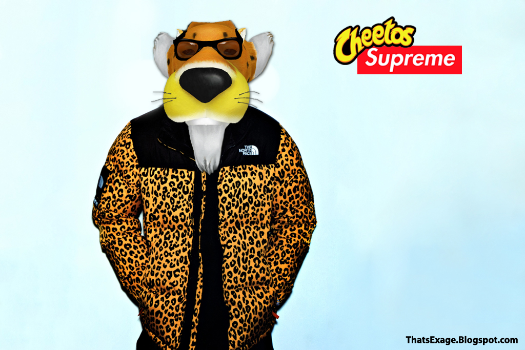 That's Exage: Supreme x Cheetos x North Face